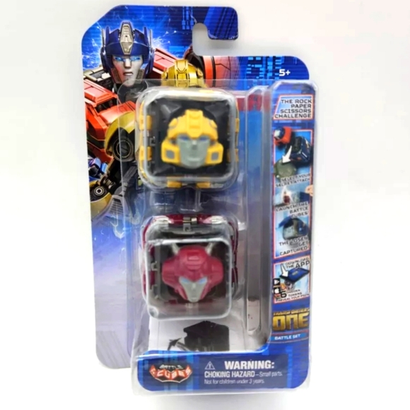 Hasbro | Toys | Nwt Transformers Battle Cube Set Bumble Bee Vs Elita ...
